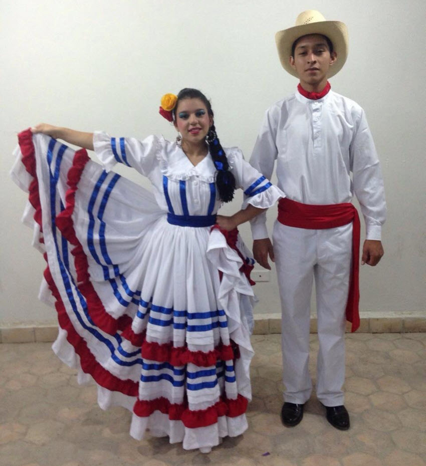 Vestuario representativo de Concepción Intibucá